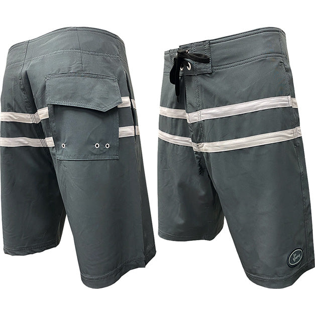 Kick Back Boardshort (Charcoal) – Turtle Beach Island Wear