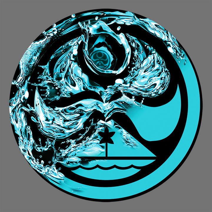 Liquid Split Sticker – Turtle Beach Island Wear